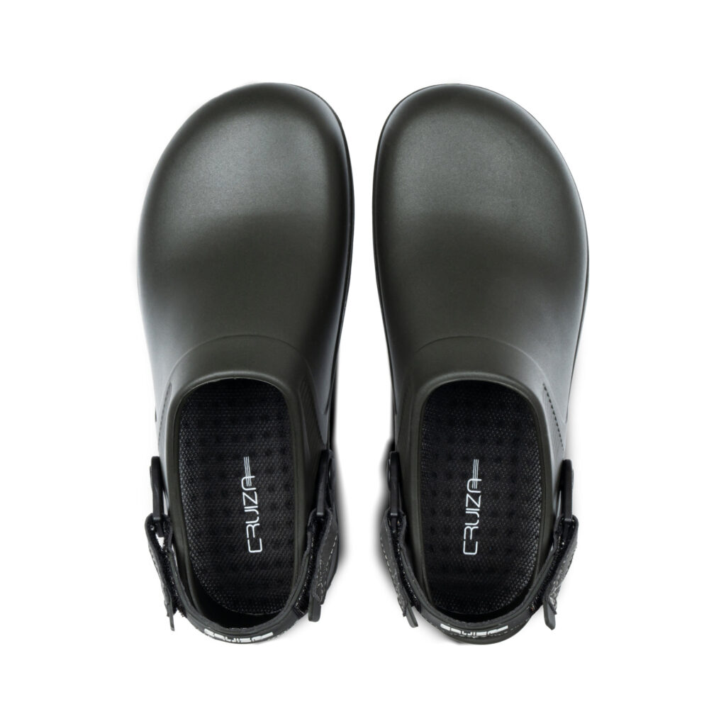 Cruiza Garden-Pro Slip-on Clog Dark Olive Green - REBEL Safety Gear